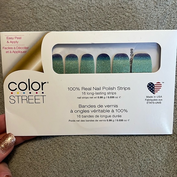Color Street | Makeup | Color Street New In Packaging Long Time No Sea ...